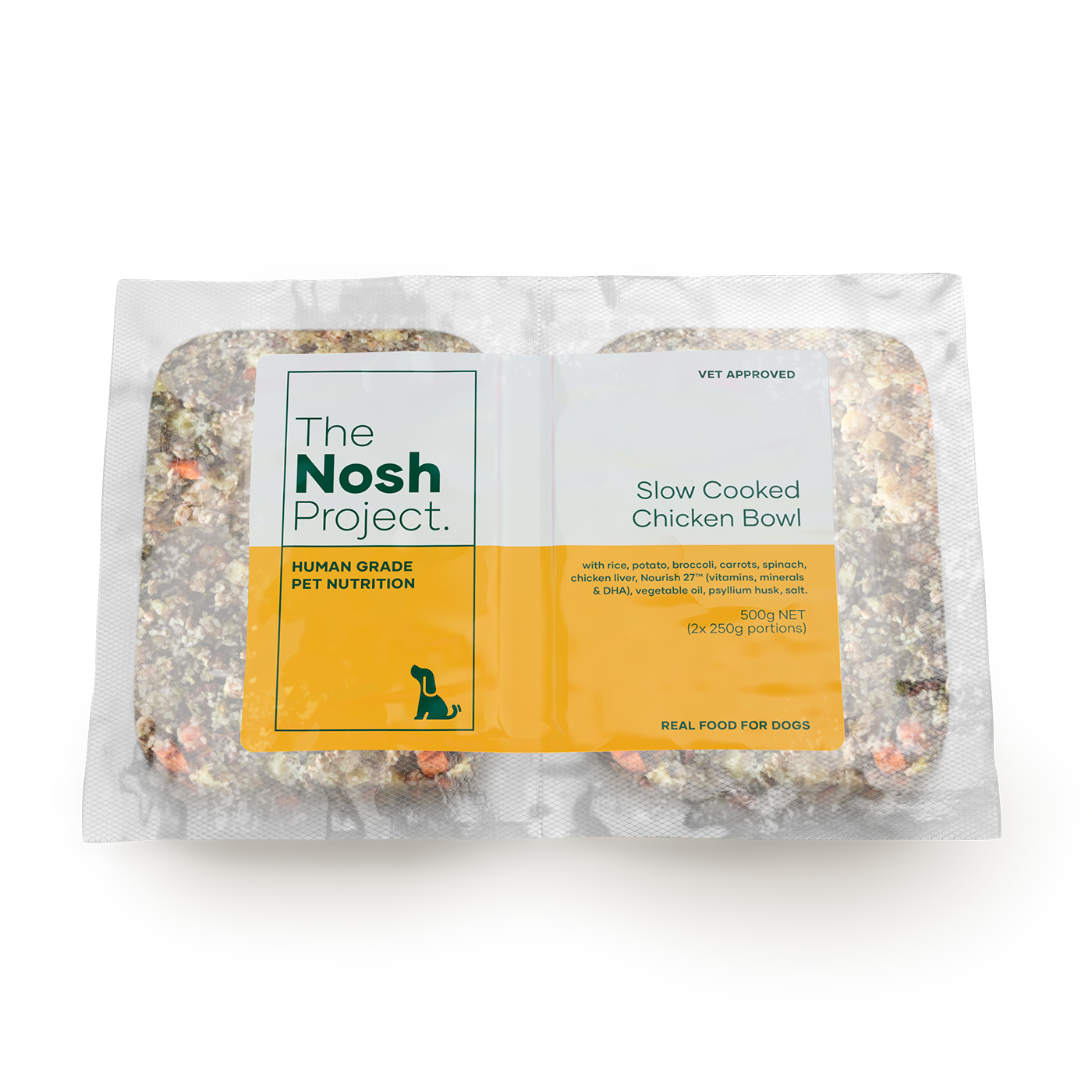 Slow Cooked Chicken for Dogs | The Nosh Project